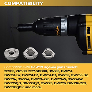 429634-00 Replacement for DeWalt Drywall Gun Clutch 212100 212500 2127-SBD00 DW251 DW251 DW251-B2 DW251-B3 DW251-B3 DW255 DW255-B2 DW274 DW274 DW274-220 DW274W DW274W DW275QD DW275QD DW276 DW276