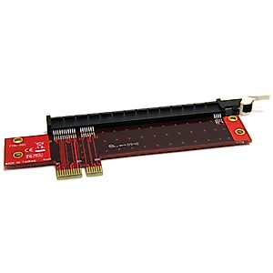 StarTech.com PCI Express X1 to X16 Low Profile Slot Extension Adapter - PCIe x1 to x16 Adapter, TAA (PEX1TO162)