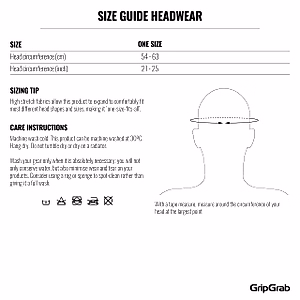 GripGrab Summer Cycling Sweatband Lightweight Breathable Under Helmet Sweatband Running Headband Cycling Helmet Liner Thin