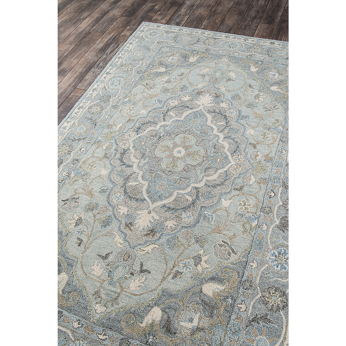 Momeni Tangier Area Rug, 3'6" X 5'6", Blue