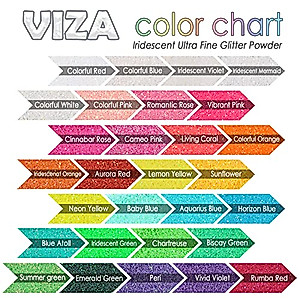Viza Iridescent Ultra Fine Glitter Powder, 7.8oz/ 220g Emerald Green Crafts Glitter, PET Flakes Nail Sequins for Resin, Art Nail, Slime, Epoxy Tumblers, Body, Face, DIY Decoration Festival, Painting