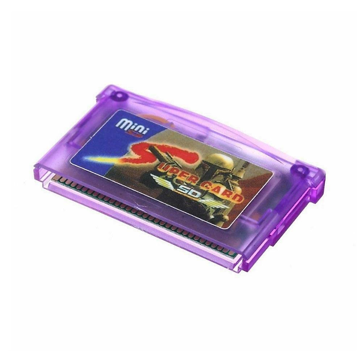 SHAHDEN Purple Burning Disk Mini Super Card for SP/GBM/IDS/NDS/NDSL Game Cards High Qual,Game Cards,Supercard Card Mini SD Card Adapter