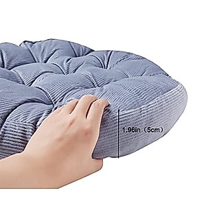 Big Hippo Adirondack Chair Cushion + Round Floor Cushion