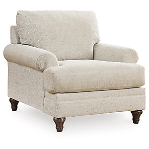 Signature Design by Ashley Valerani Classic Upholstered Chair, Beige