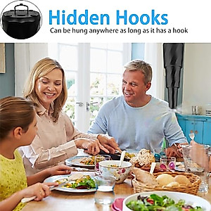 EaseHive 4 Pack Fly Fan for Table, Portable Fan for Outdoor, Battery Powered Table Fan, Soundless and Portable Fan, for Party,Barbecue,Picnic,Traveling