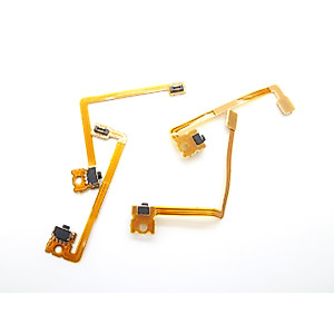 2X L R Left Right Shoulder Trigger Button Switch Connector Module Flex Cable Replacement Compatible with Nintendo 3DS XL (not fit 3DS)