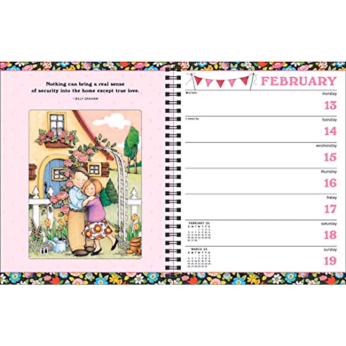 Mary Engelbreit's 12-Month 2023 Monthly/Weekly Planner Calendar: Comforts of Home