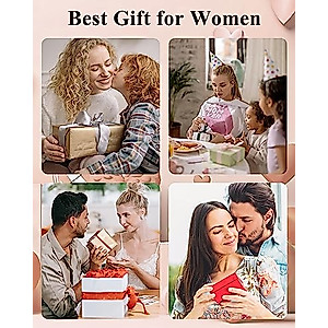 Gold Beaded Bracelets for Women Stackable Gold Bracelets for Women 14K Gold Plated Stretch Bead Ball Bracelet Hypoallergenic Bohemian Bracelets