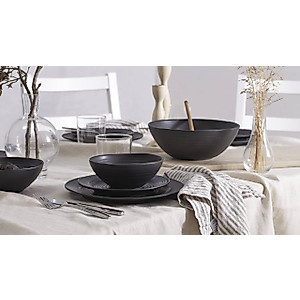 Oneida Oakwood Piece Everyday Flatware Set, 20 Count, Metallic