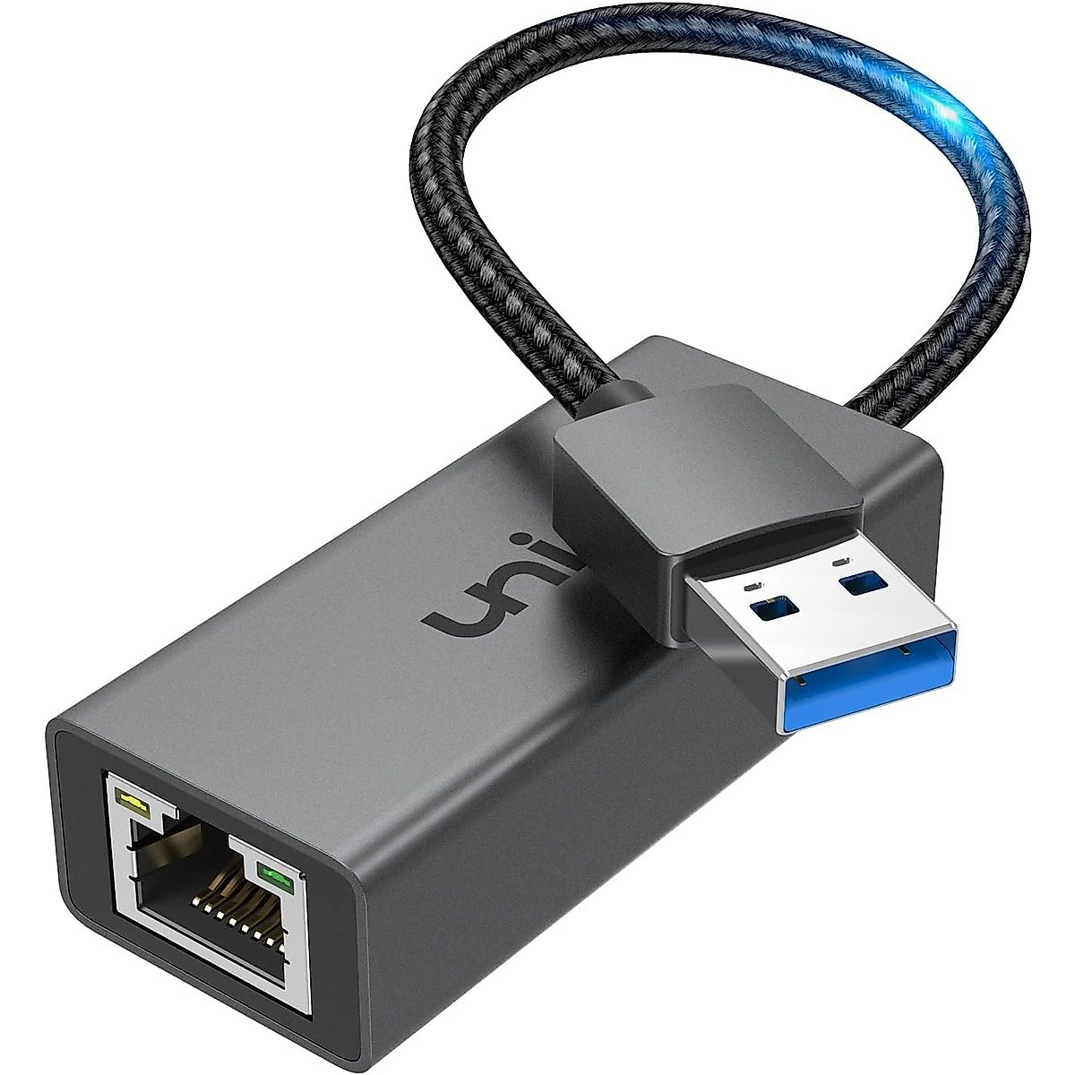 USB to Ethernet Adapter Bundle with USB 3.0 to Ethernet Adapter for Nintendo Switch