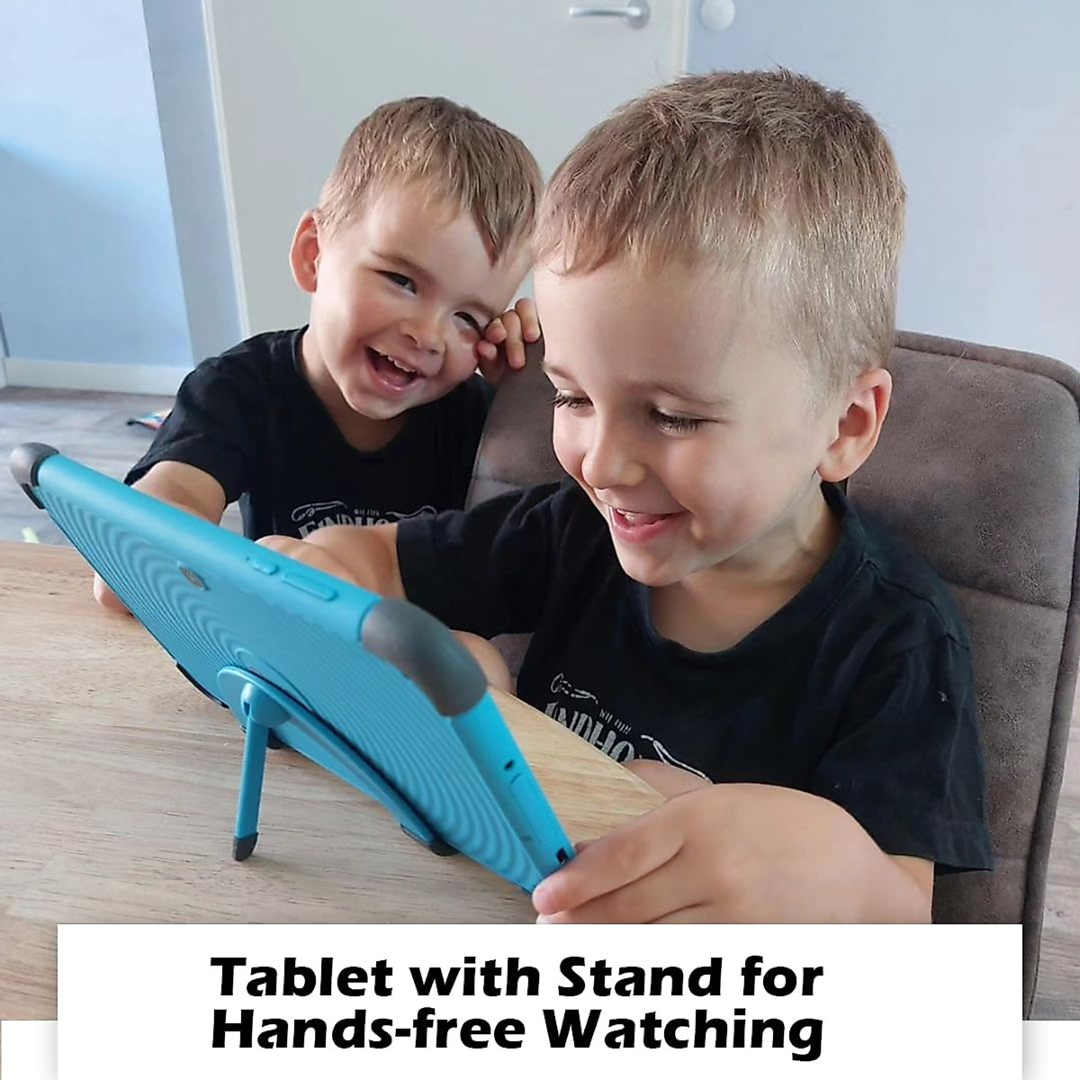 CWOWDEFU Kids Tablet 7 inch 32GB COPPA Certified Children's Learning Tablets Android 13 Tableta WiFi Tablette for Children Toddler Boys, Blue