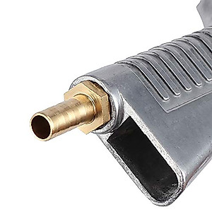 Tanice Sand Blasting Gun Sandblaster with 4pcs Ceramic Nozzles Extra Iron Nozzle Tip Set