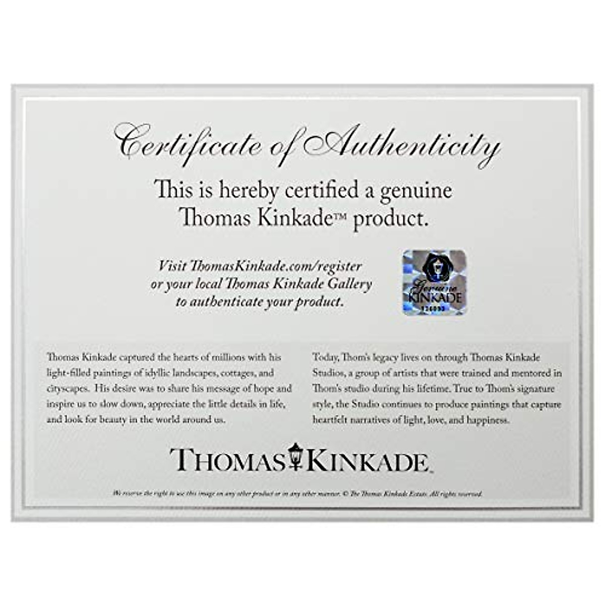 Thomas Kinkade Studios Minnie Rocks The Dots on Rodeo Drive 5 x 7 Brushwork (Burl Frame)