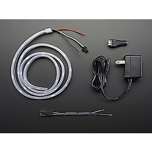 Adafruit NeoPixel LED Strip Starter Pack - 30 LED meter - Black [ADA2562]