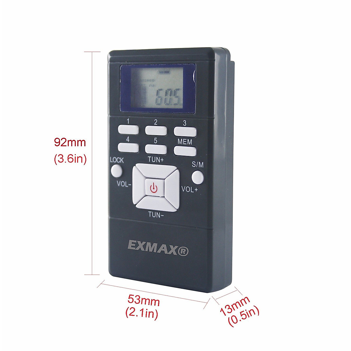 EXMAX EXG-108 Live Translator Device Wireless Microphone FM Radio Broadcast System for Social Distancing Tour Guide Teaching Meeting Training Church Parking Lot 1 Transmitter & 30 Receivers (Gray)