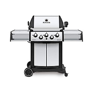 Broil King 946887 Signet 390 Natural Gas Grill, Stainless Steel & Black