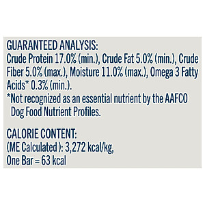 Blue Buffalo Health Bars Natural Crunchy Dog Treats Biscuits, Apple & Yogurt 16-oz Bag