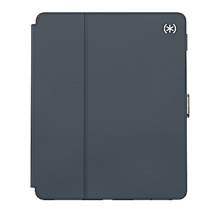 Speck Case for iPad Pro 6th Generation 12.9 Inch - Drop & Camera Protection, Slim Multi Range Stand, Apple Pencil Holder - Almond Milk/Mocha/Charcoal