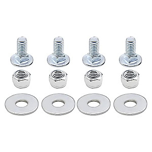 Ganivsor Snowblower Skid Shoe Mounting Bolts Nuts Washers kit for Cub Cadet MTD 710-0451 Replacement