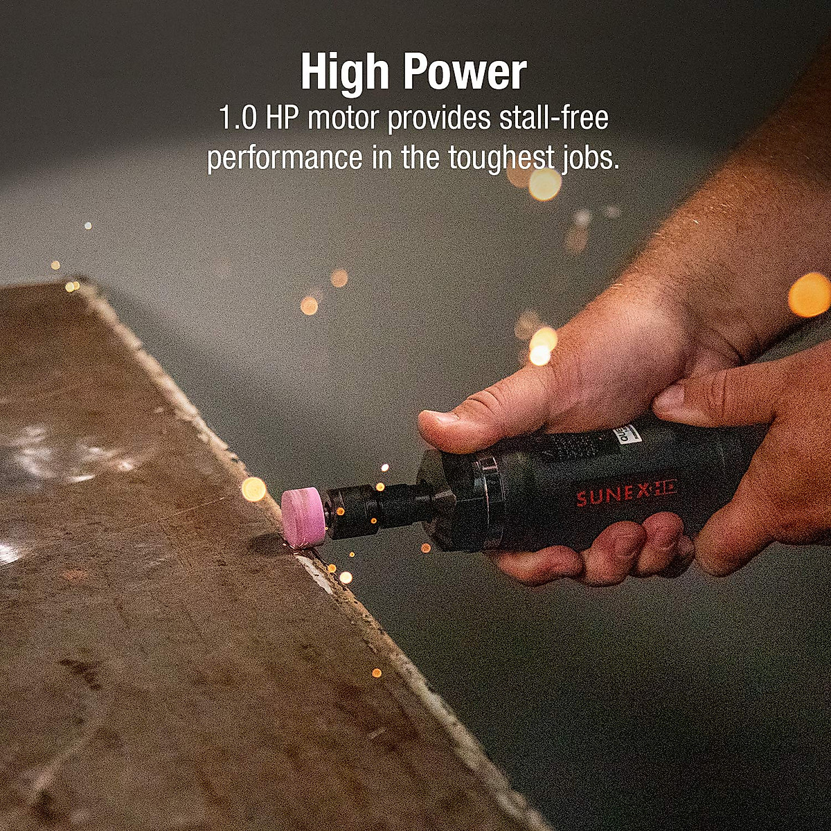 Sunex Tools SX5210 1/4" Drive 1HP Super Die Grinder