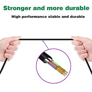 Alitutumao Replacement Astro Headset Cord Astro A10 Cord A40 Cable Compatible with Astro A10 A40 Gaming Headset to Smartphone MixAmp & PC Gaming Controller