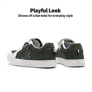 DREAM PAIRS Boys Girls Toddler Sneakers Casual Little Kids Walking Shoes Green Size 13 Little Kid SDFS2308K
