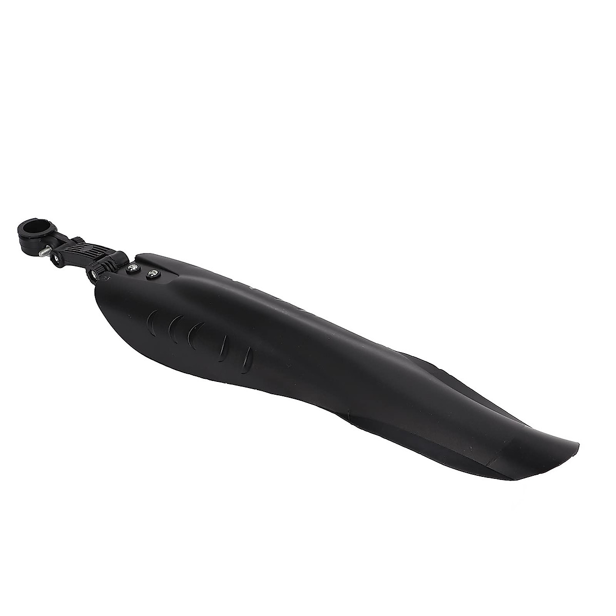 WNSC Bicycle Fenders, Adjustable Curved Design Front Rear Mudguard Easy Disassembly Installation Soft Durable Plastic Black for Mountain Bicycles for Road Bicycles