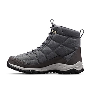 Columbia Men's Firecamp Boot, Titanium Grey Steel/Graphite, 15