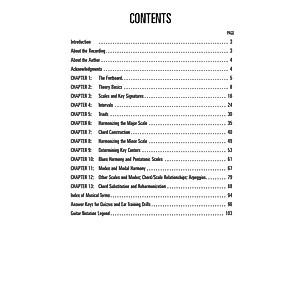 Music Theory for Guitarists Book/Online Audio (Hal Leonard Guitar Method)