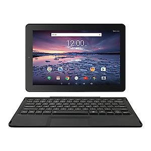 Pro12 with WiFi 12.2" 2-in-1 Touchscreen Tablet PC Featuring Android 6.0 (Marshmallow) Operating System, Black
