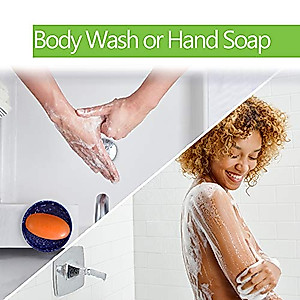 Basis Vitamin Bar Soap - Cleans and Softens with Vitamin C, E, and B5 – Use for Body Wash or Hand Soap – Pack of 6 Bars