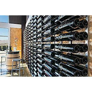 Easy Install Floating Wine Rack | Vertical Wall Mount Wine Rack | Commercial Wine Rack Wall-Mounted Wine Racks Mounted Wine Rack | Wine Rack for Wall | Wine Rack Wall Mounted | Wall Hanging Wine Rack