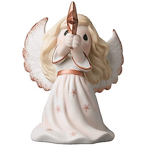 Precious Moments Rejoice in The Wonders of His Love 9th Annual Angel Bisque Porcelain 191023 Figurine, One Size, Multi
