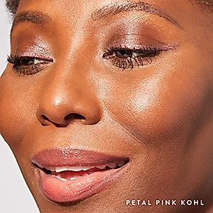 LAURA GELLER NEW YORK Kajal Longwear Kohl Eyeliner Pencil with Caffeine, Smooth & Blendable Makeup, Petal Pink