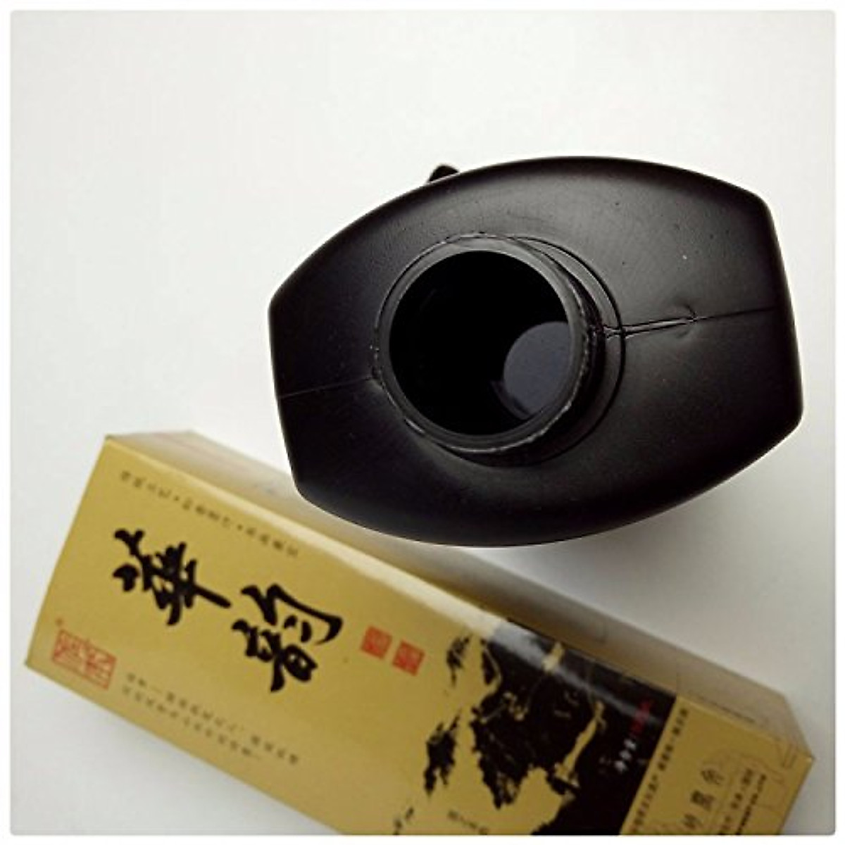 MZ001 HmayartBlack Sumi Liquid Ink for Japanese Brush Calligraphy & Chinese Traditional Artworks 250ml (Black)