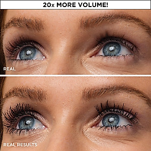 IT Cosmetics Superhero Volumizing Waterproof Mascara – 24HR Wear – Resists Sweat & Humidity – Lash-loving Biotin, Peptides & Pro-Vitamin B5 – Super Black, 0.3 fl oz