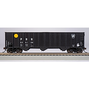Bethlehem Steel 100-Ton Three-Bay Hopper - Pennsylvania - Yellow Ball #226136 - HO Scale