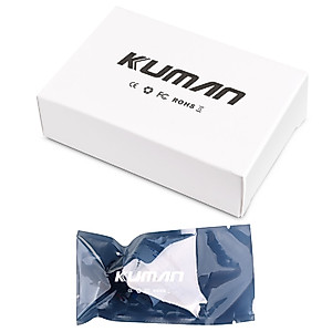 kuman for Raspberry Pi Camera Module 5MP 1080p OV5647 Sensor HD Video Webcam Night Vision for All Vision Raspberry Pi Model B/B+ A+ RPi 4/3/ 2/1 /Zero/Zero W with FFC/FPC Cable SC15-1