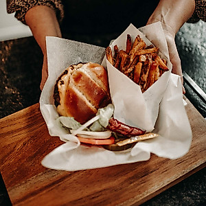 Papersaurus - 12" x 16" White Parchment Paper for Bakers (150 pcs) - Non-Stick Precut Sheets - Food Grade - Oven Safe Sheet Pan Liner - Great for Baking, Air Frying, and Cooking