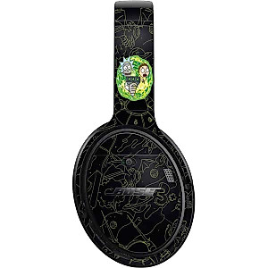 Skinit Decal Audio Skin Compatible with Bose QuietComfort 35 II Headphones - Officially Licensed Warner Bros Rick and Morty Portal Travel Design