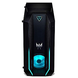 Acer Predator Orion 3000 Gaming Desktop, 10th Gen Intel Core i5-10400F 6-Core Processor, GeForce GTX 1660 SUPER, 12GB DDR4, 512GB NVMe M.2 SSD, Intel WiFi 6, RGB Keyboard and Mouse, PO3-620-UR13
