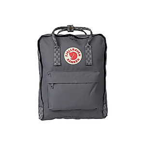 Fjällräven Kånken Super Grey/Chess Pattern One Size