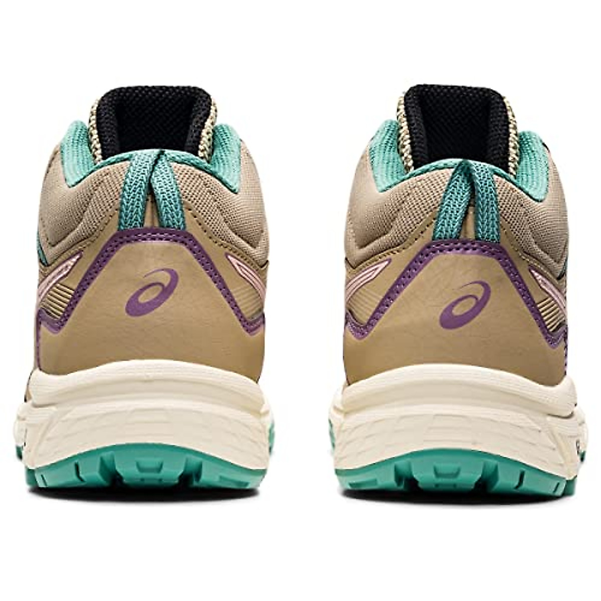 ASICS Women's Gel-Venture 8 Mid Top Running Shoes, 8.5, Wood Crepe/ROSEQUARTZ