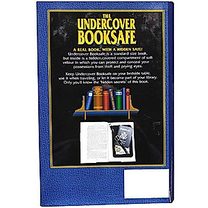 Streetwise Fake Large Hardbound Diversion Book Gun Safe Secret Compartment