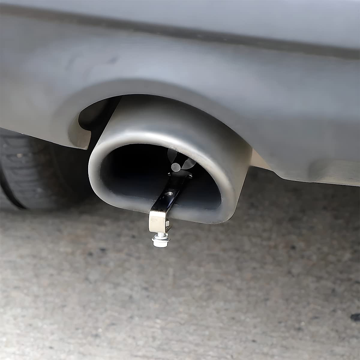 2PCS Turbo Sound Whistle Simulator, Aluminum Alloy Blow off Valve Muffler Sound Booster for Auto Exhaust, Car Roar Maker Tail Pipe Whistle, Styling Running Accessories for Most Cars (Black)