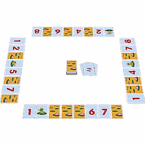 AMIGO Games My First AMIGO Card Game: Froggies - Fun and Educational Number Line Game for Kids ages 3 & up