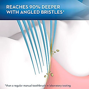 Oral-B CrossAction Deep Reach Toothbrushes, Soft, 4 Count