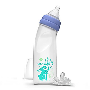 Balance + Angled Standard Neck Bottle 9oz 6pk with Balance + Pacifier Sample