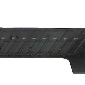 New Rear Step Bumper Top Pad Black W/O Sensor Hole For 2013-2016 Ford Super Duty DC3Z17B807CA FO1191138