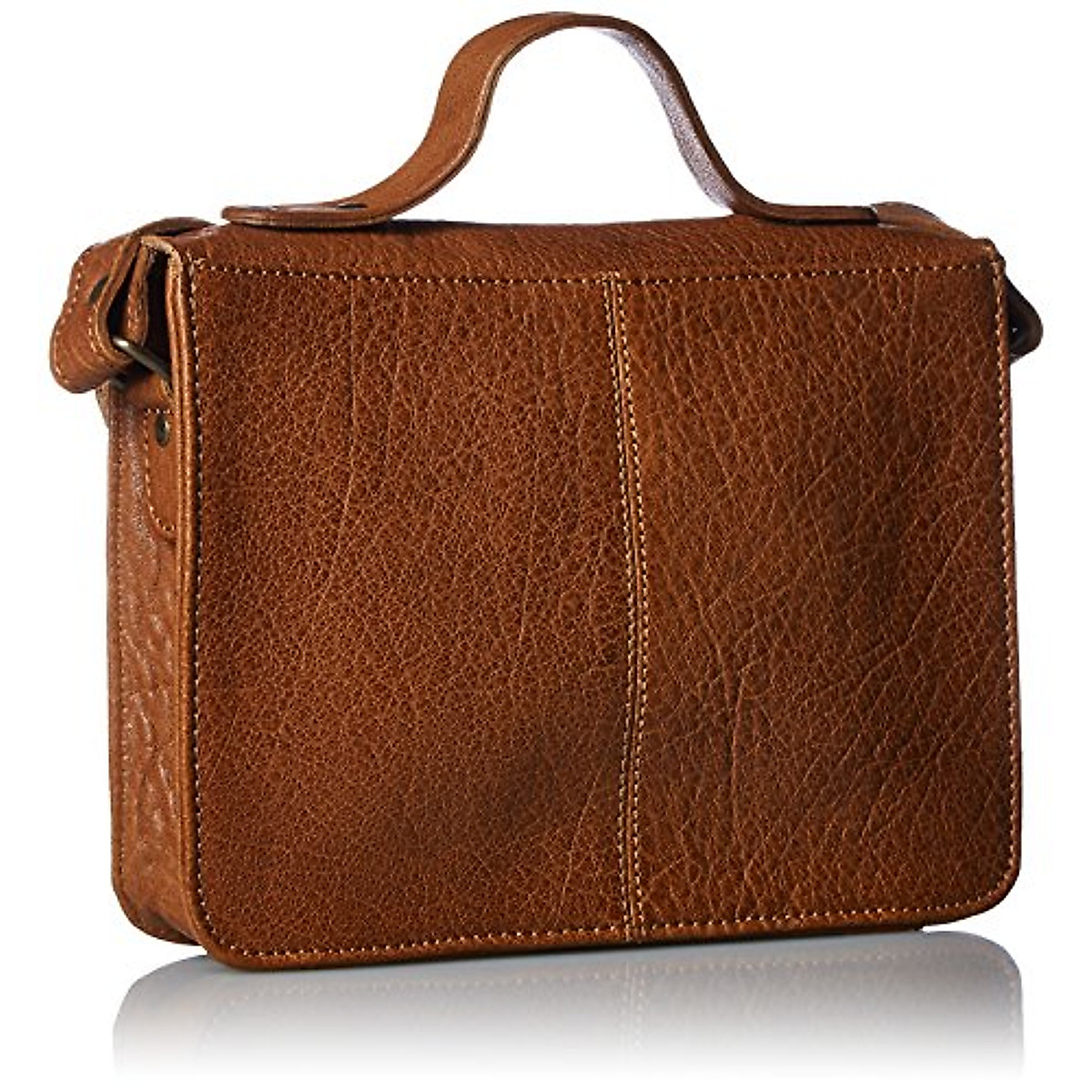 Paul Marius MAD-25 Shoulder Bag, Insertion Lock, Flap Shoulder Bag, Miss George, Brown